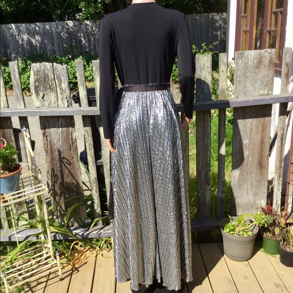 LuLaRoe | Dresses | Nwt Lularoe Deanne Wrap Dress Black Silver | Poshmark